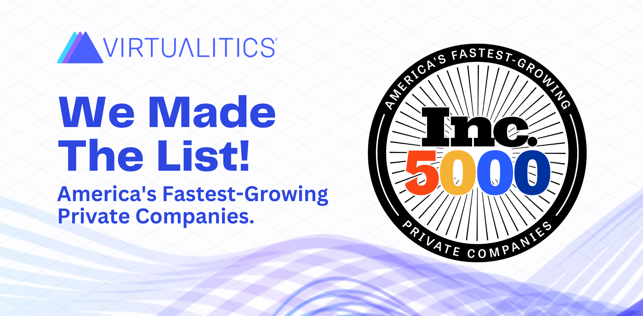 Virtualitics Named to the Inc. 5000 List of Fastest-Growing Private ...